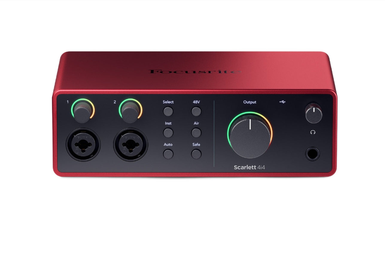 Focusrite Scarlett 4i4 4th Gen USB Audio Interface — DJ TechTools