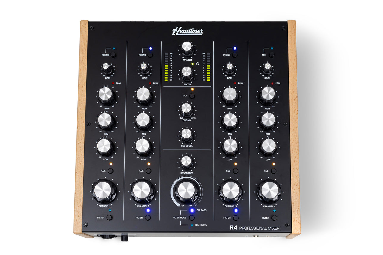 Headliner R4 Rotary DJ Mixer — DJ TechTools