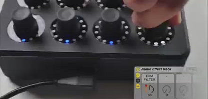 Midi Fighter Twister - Knob-based MIDI Controller with 16 RGB Encoders ...