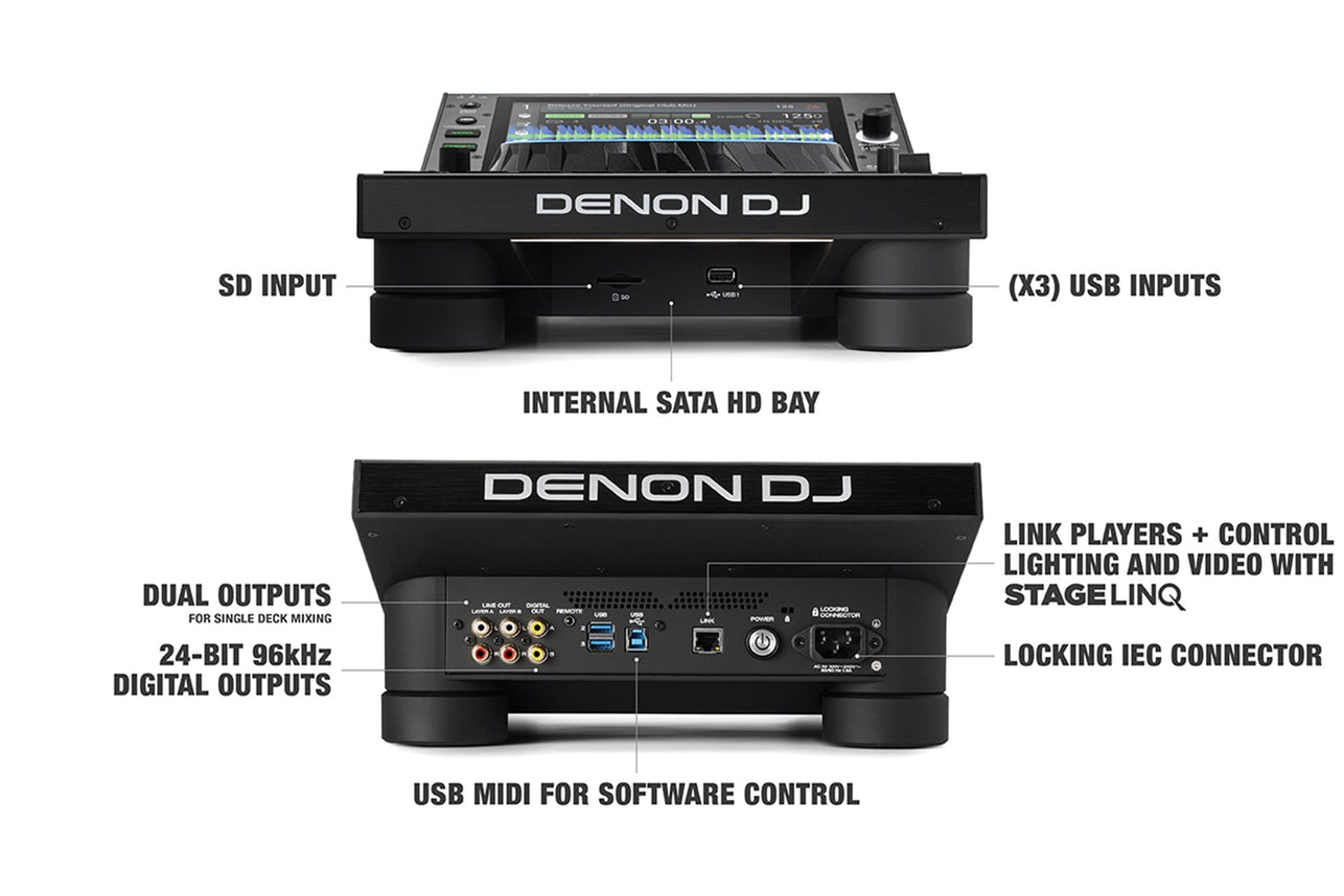 Denon SC6000 Prime Professional DJ Media Player — DJ TechTools